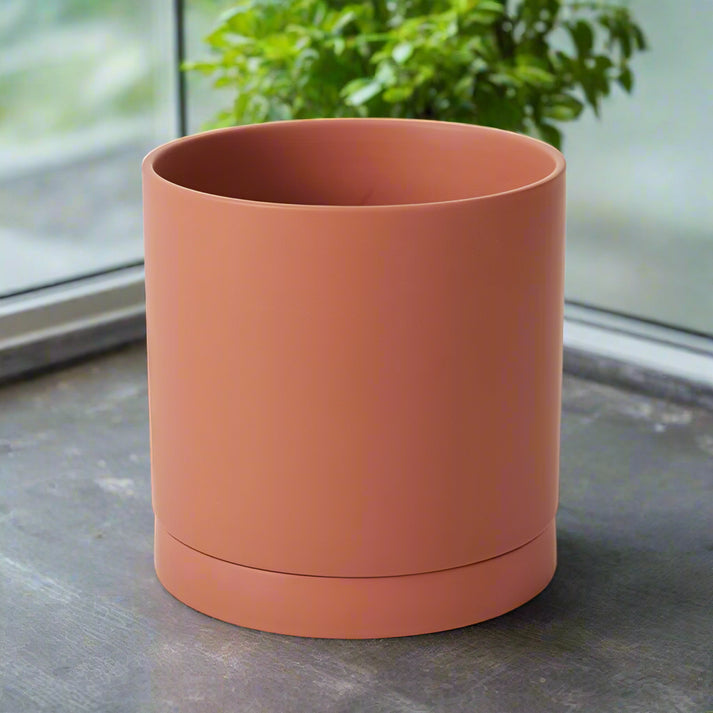 Romey Pot - 10" (terra cotta) – Peace, Love & Happiness Club