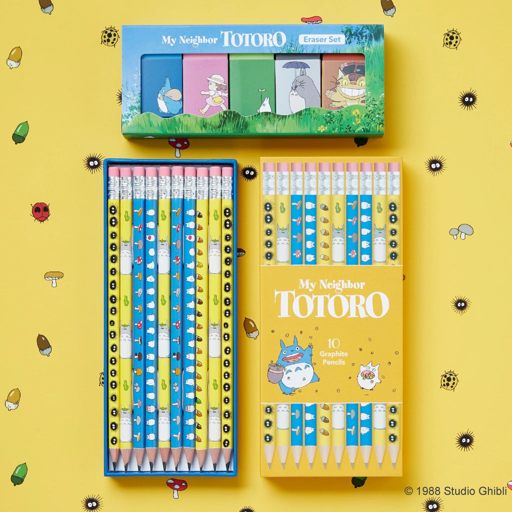 My Neighbor Totoro Erasers – Peace, Love & Happiness Club